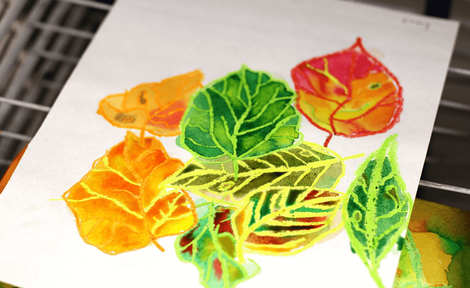 Teacher Workshop: Exploring Fall Leaves - Graphite Arts Center